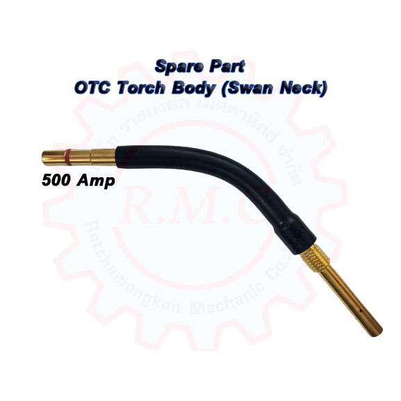 OTC TORCH BODY Swan neck อะไหล่ปืนเชื่อม MIG CO2 350A และ 500A + Tip ...