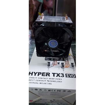 พัดลมซีพียู COOLER MASTER Hyper TX3 EVO สภาพสวย | Shopee Thailand