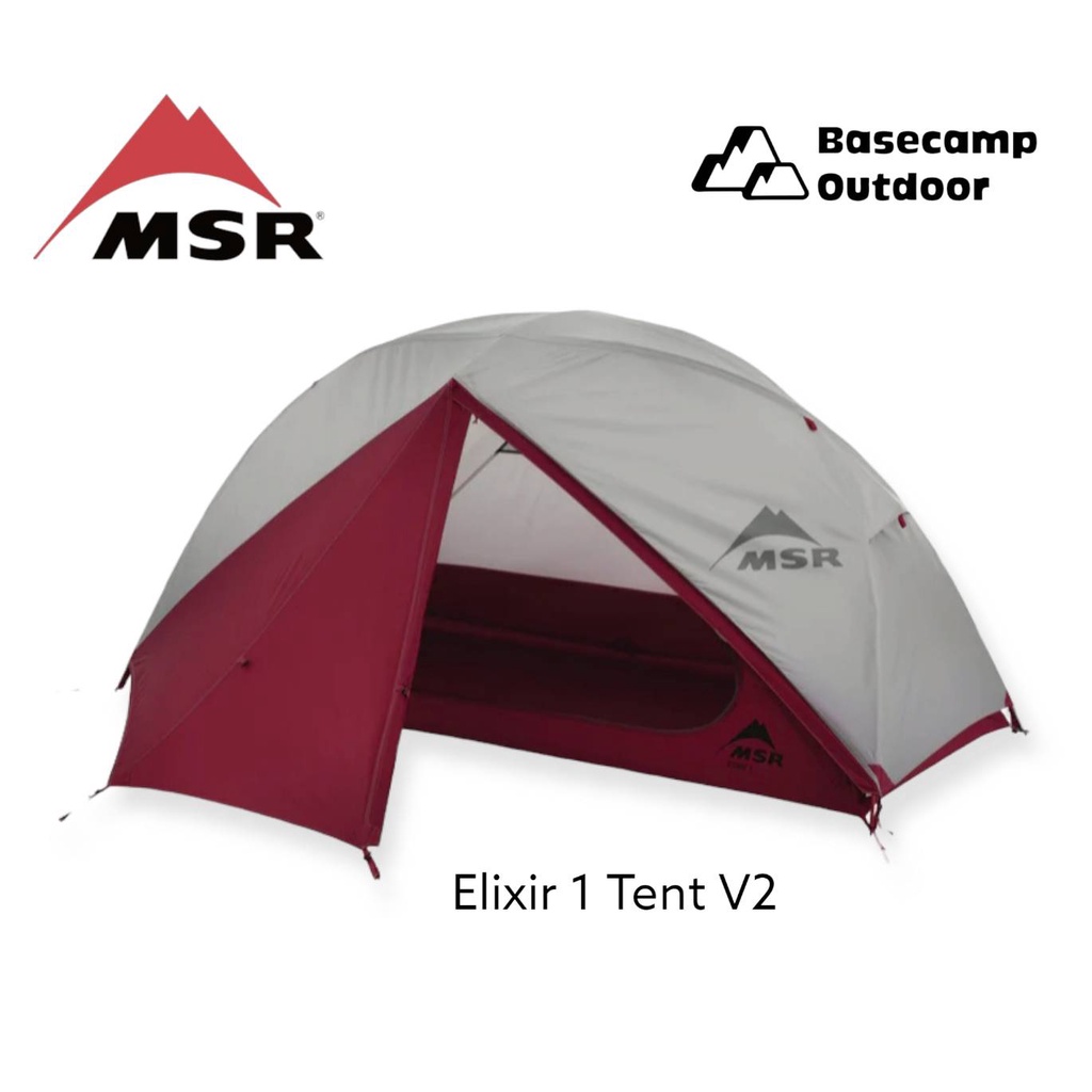 MSR Elixir 1 Tent V2 เต็นท์เดินป่า | Shopee Thailand