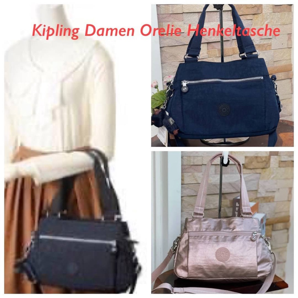 Kipling Damen Orelie Henkeltasche Code:B1D111164 แบรนด์แท้ 100% งาน ...