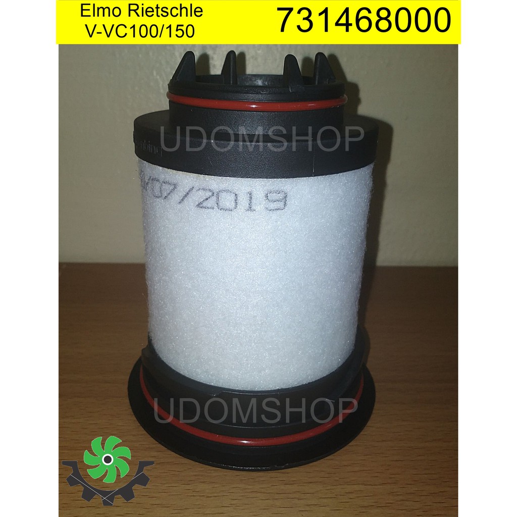 Exhaust filter rietschle, V-VC100, V-VC150, Oil mist, Part Number ...