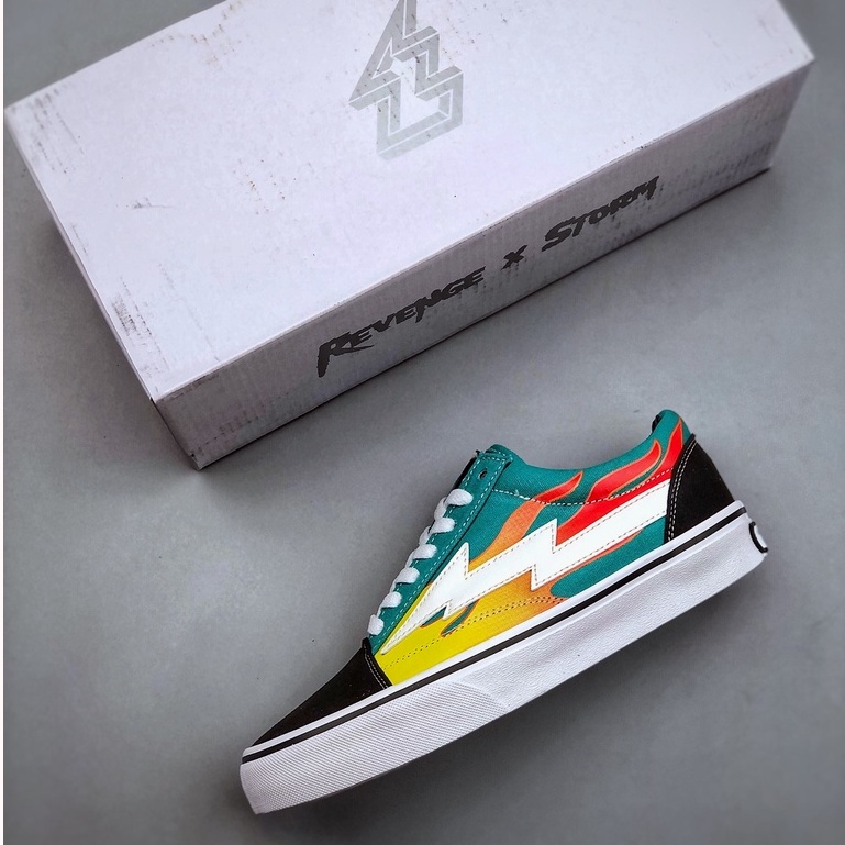 Revenge x Storm x Vans Vans Lightning Series รองเท้าผ้าใบลําลองคลาสสิก ...