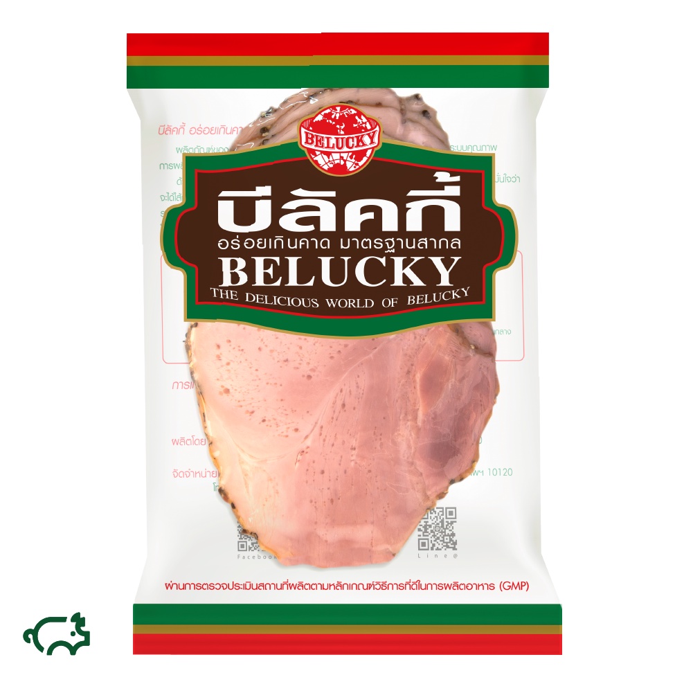 Belucky บีลัคกี้ Pepper Ham เปปเปอร์แฮม ( 200g / 1,000g ) | Shopee Thailand
