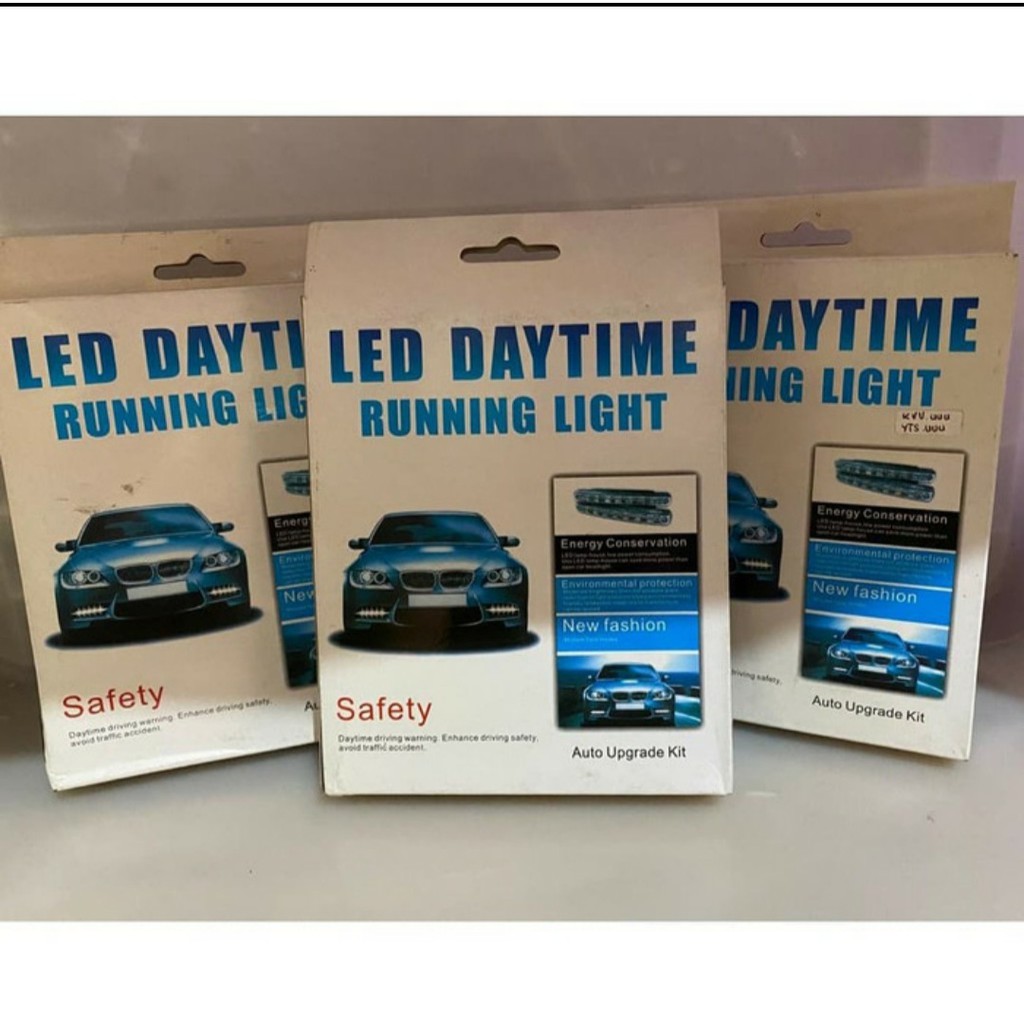 ไฟ LED รถยนต์ BUMPER LED DAY TIME RUNNING LIGHT | Shopee Thailand
