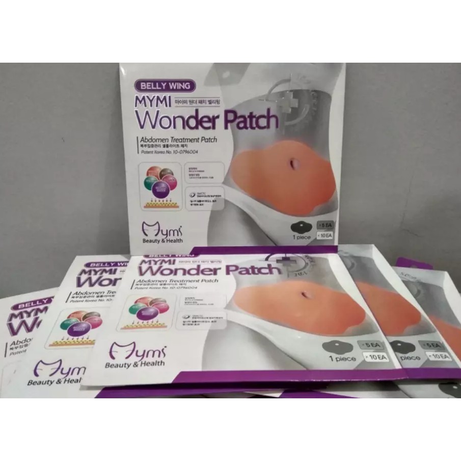 Mymi Wonder Patch แผ่นแปะหน้าท้อง แปะพุง | Shopee Thailand
