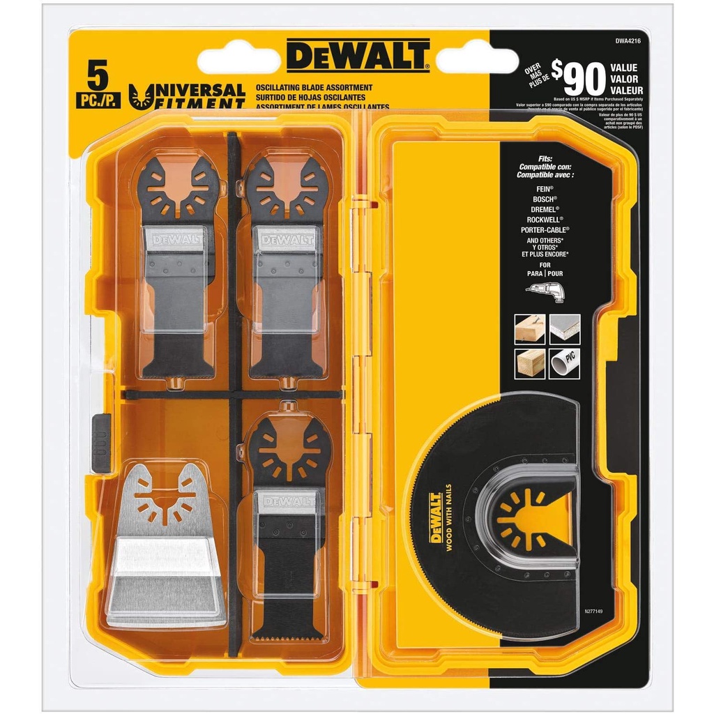 DEWALT ใบมัลติทูล DWA4203, DWA4205, DWA4206, DWA4209, DWA4213, DWA4215 ...