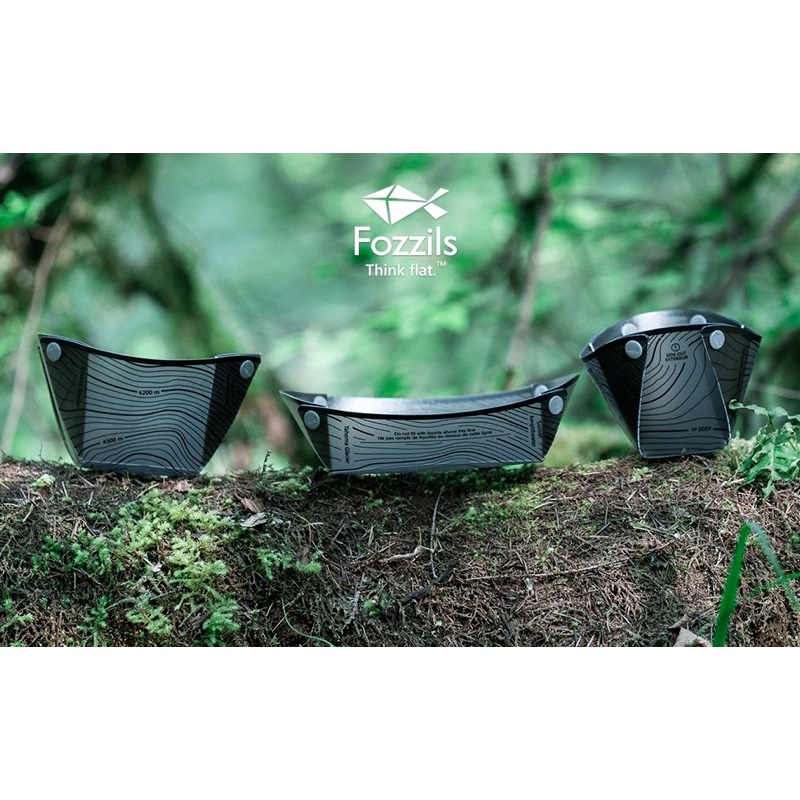 Fozzils Snap Fold Solo Pack ชุด ถ้วย ชาม จาน พับได้ ประกอบง่าย น้ำหนัก ...