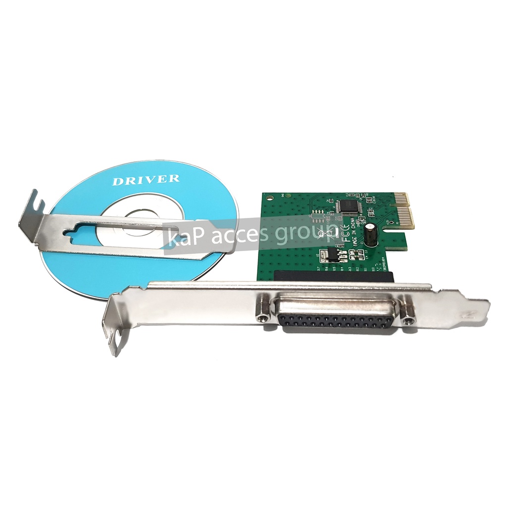 PCIe Parallel DB25 Card PCI Express 25 pin LPT การ์ด PCI-E ( Parallel ...