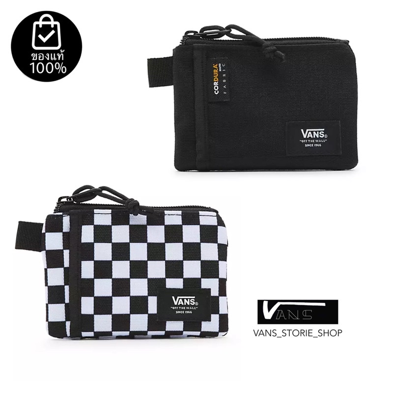 กระเป๋าตังค์VANS POUCH WALLET BLACK RIPSTOP CHECKERBOARD สินค้ามีประกัน ...