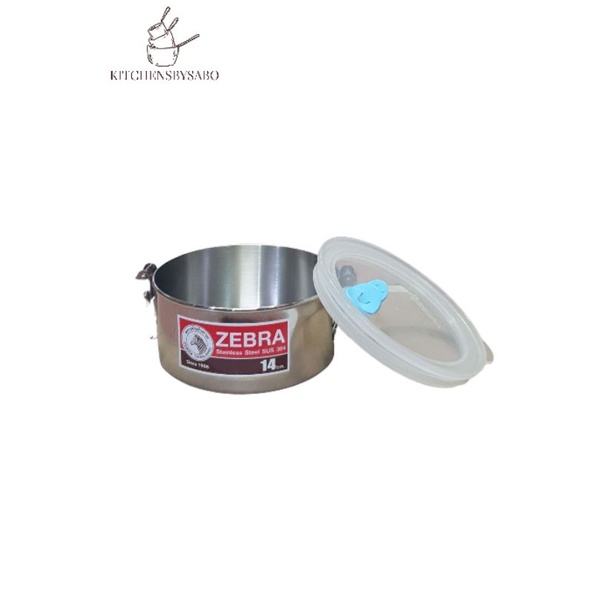 ชั้นปิ่นโตม้าลาย zebra smart lock 14cm แบบแยก 1ชั้นน เอาไว้เสริม ...