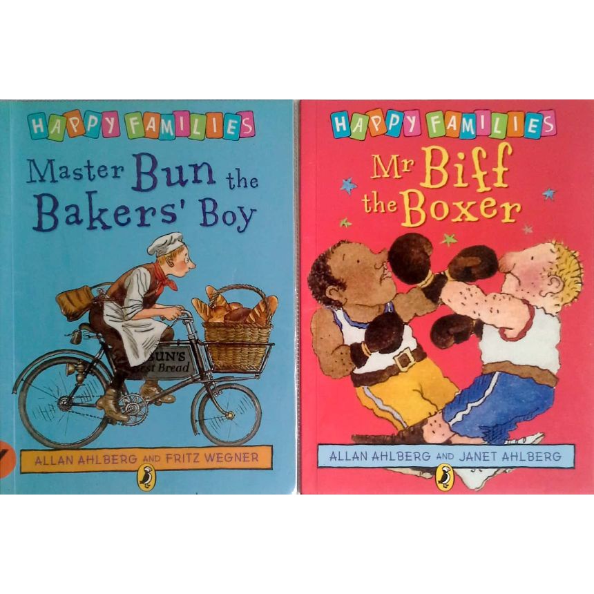 Happy Families by Allan and Janet Ahlberg, Fritz Wegner หนังสือมือสอง ...