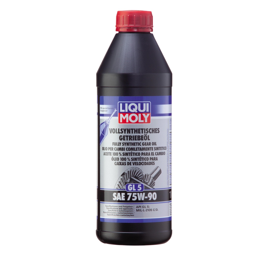 น้ำมันเกียร์ ธรรมดา /เฟืองท้าย Liqui Moly 75W90 GL4 และGL5 (1ลิตร ...