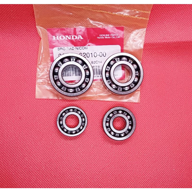 ชุดลูกปืนตลับในห้องเกียร์แท้HONDA(6001/6201/6203(2)เวฟ100,เวฟ110i,เวฟ ...