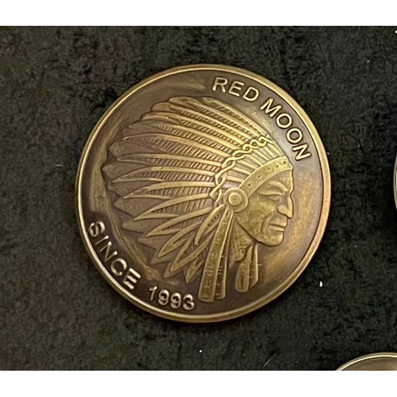 Redmoon Concho ทองเหลืองแข็ง สีเงิน / ทองเหลือง | Shopee Thailand