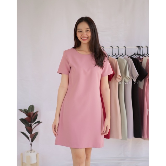 Dressii Me - ชุดเดรส รุ่น Basic me dress (ซับในเต็มตัว) ทรง A มีให้ ...