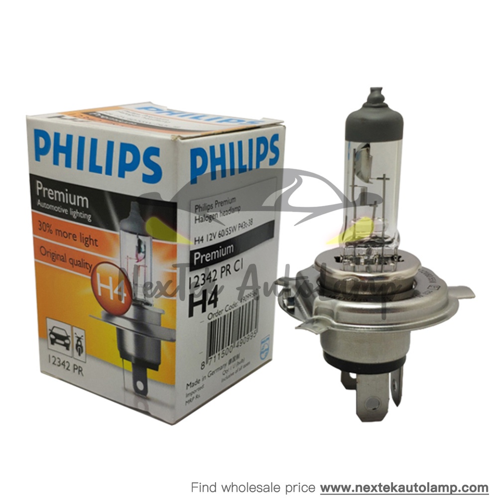 Philips H4 Car Fog Lights Halogen 12V 24V 60/55W 70/75W 100/90W 130 ...