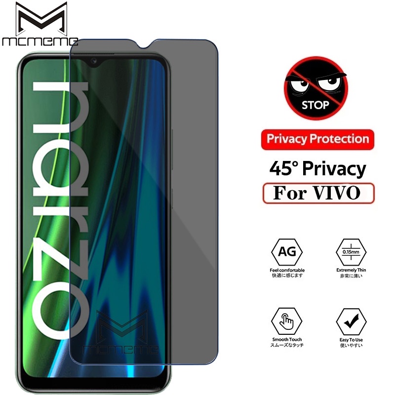 ฟิล์มกันมอง สำหรับ ฟิล์มกันเสือก กันมองข้าง Realme Note 50 Narzo 50A ...