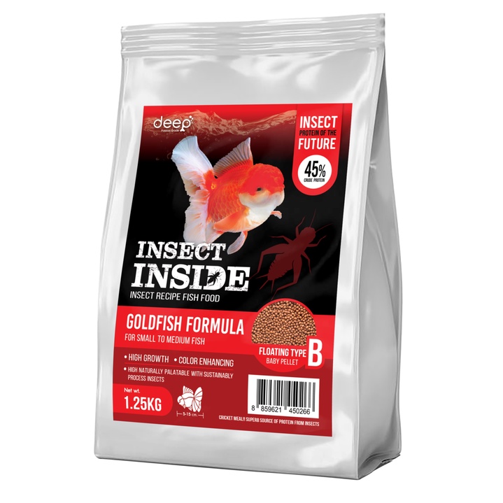 Deep Insect Inside 1.25kg - อาหารปลาทองทุกสายพันธุ์ สูตรเร่งโต&เร่งสี ...