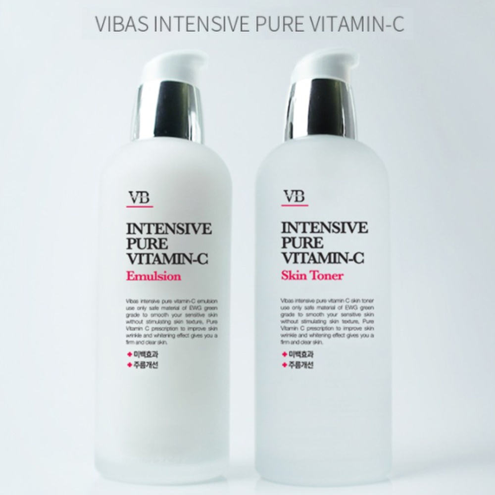 Vivas Intensive Pure โทนเนอร์วิตามินซี บํารุงผิว 140 มล. / Pure Vitamin ...