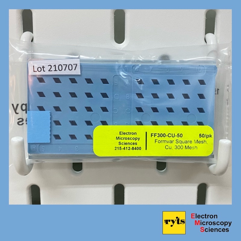 Grids ชนิด Copper เคลือบด้วยฟิล์มฟอมวา (Formvar Film) สำหรับใช้ส่อง ...