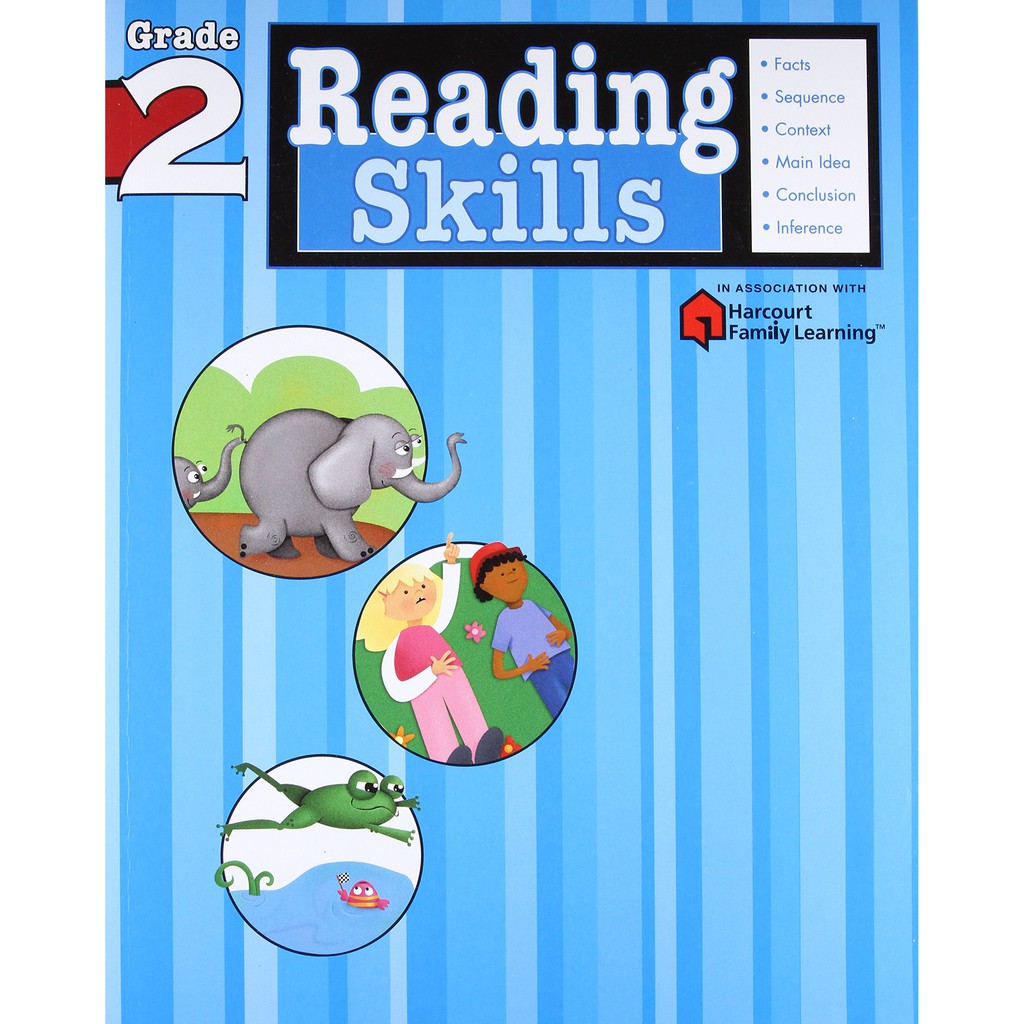 หนังสือภาษาอังกฤษ Reading Skills: Grade 2 (Flash Kids Harcourt Family ...