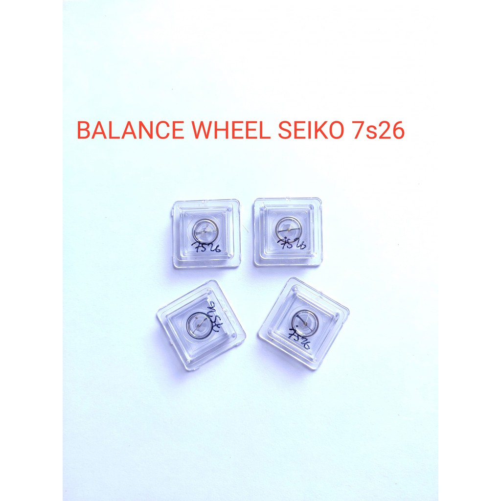 MESIN นาฬิกา Seiko Balance Wheel Spring เครื่อง Seiko 7S26 | Shopee ...