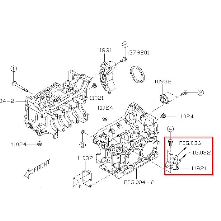 ตัวเชื่อมต่อ PCV กับท่อ SUBARU Connector PCV Hose ของแท้ Made in Japan ...