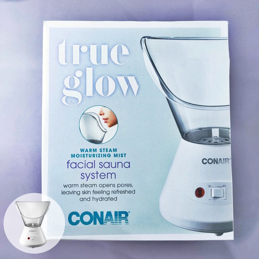 (Conair®) True Glow Warm Steam Moisturizing Mist Facial Sauna System ...