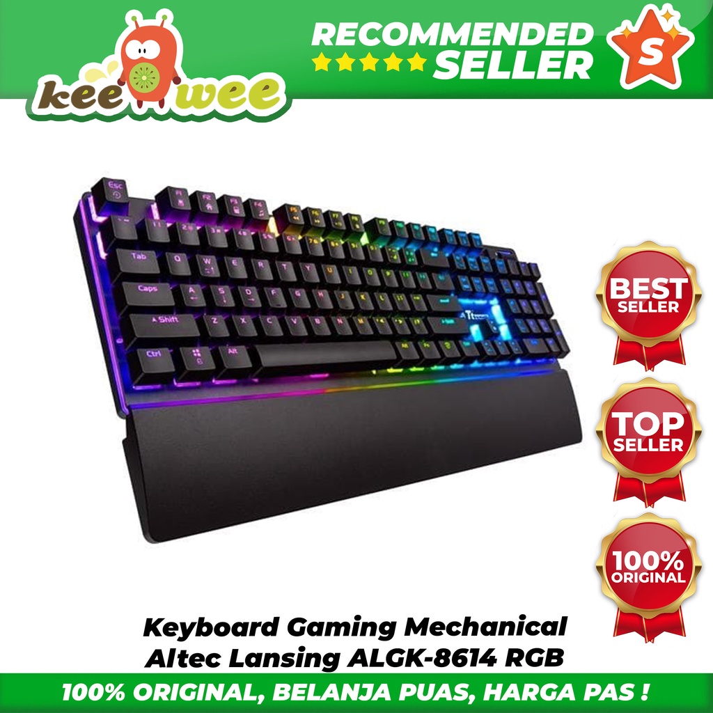 Altec Lansing ALGK-8614 RGB Mechanical Gaming Keyboard | Shopee Thailand
