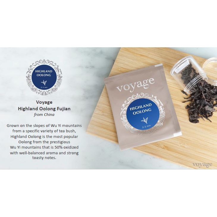 ชา โวยาจ พีระมิด Voyage Tea Pyramid with String & Tag 1 กล่อง 30 ซอง ...