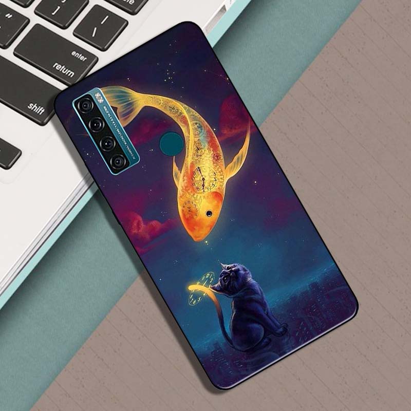 For TCL 20R 5G /TCL Bremen 5G /TCL 20AX 5G Soft Silicone Cartoon ...