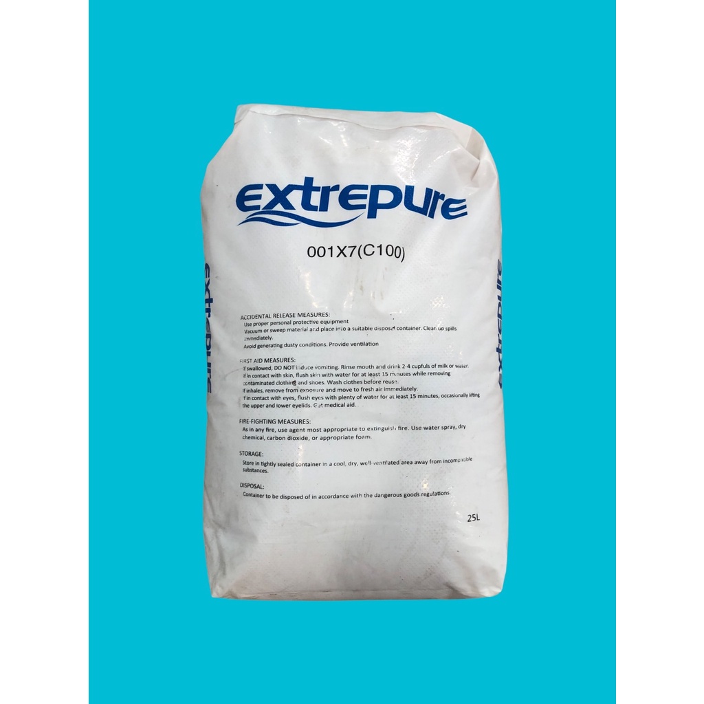 สารกรองเรซิ่น ยี่ห้อ EXTREPURE 25 ลิตร/กระสอบ | Shopee Thailand