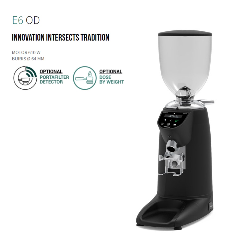 COMPAK เครื่องบดรุ่น E6 Essential OD - Matt Black | Shopee Thailand