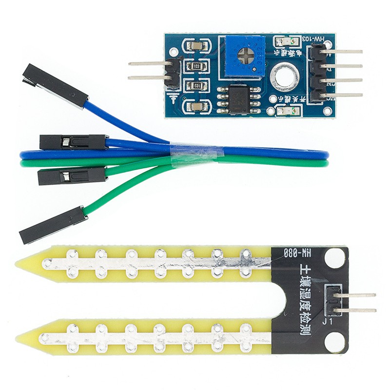 LM393 Soil Moisture Hygrometer Detection Humidity Sensor Module ...