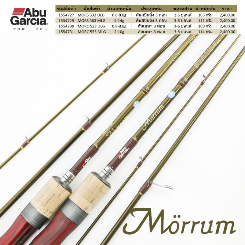 AbuGracia MORRUM AREA MASTER 3 ท่อน | Shopee Thailand
