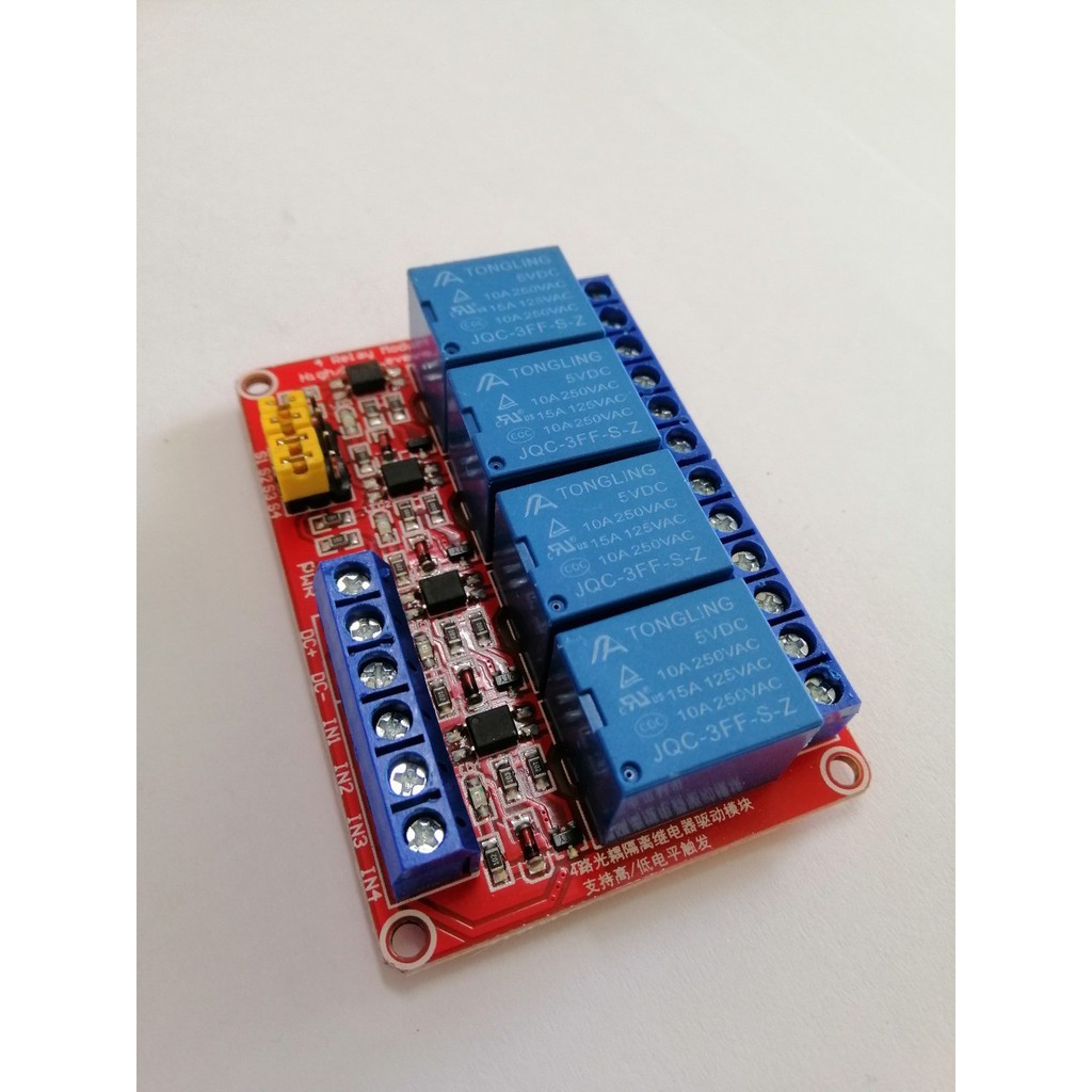 ARDUINO 4 CH RELAY MODULE | Shopee Thailand