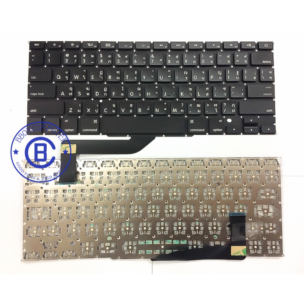 Macbook keyboard คีย์บอร์ด MacBook A1398 Pro Retina 15 A1398 | Shopee ...