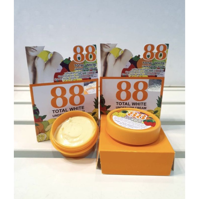 ครีมรักแร้ขาว 88 Total White Underarm Cream 35g. | Shopee Thailand