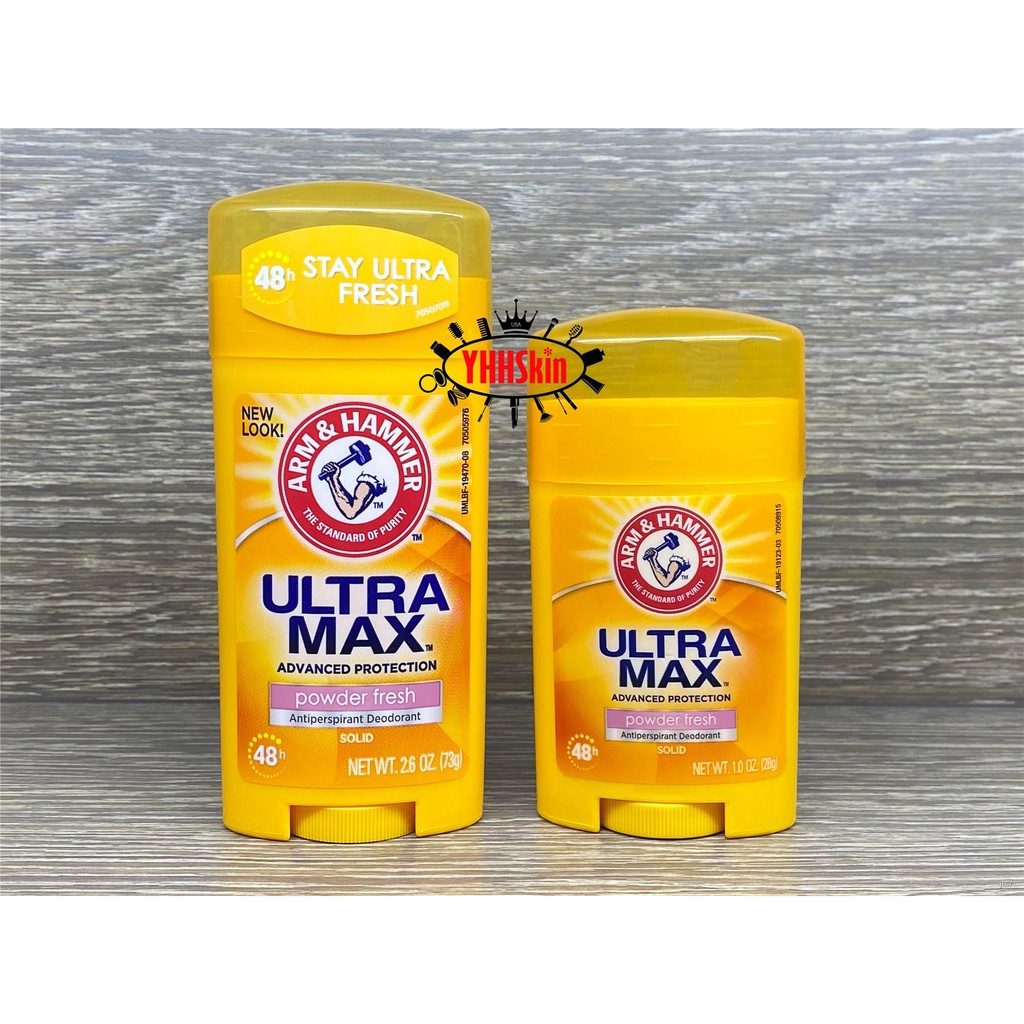 Arm & Hammer Ultra Max สูตร Powder Fresh ขนาด 28g / 73g โรลออนสติ๊ก ...