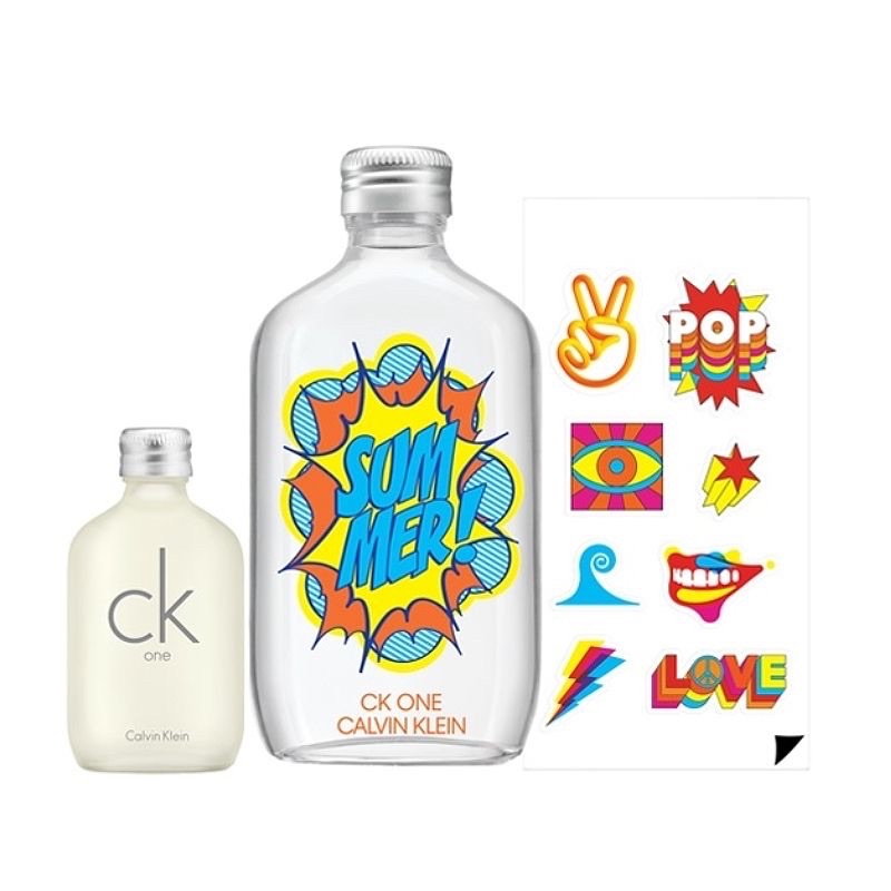 CALVIN KLEIN Calvin Klein CK One Summer EDT Limited Edition Set (100ml ...