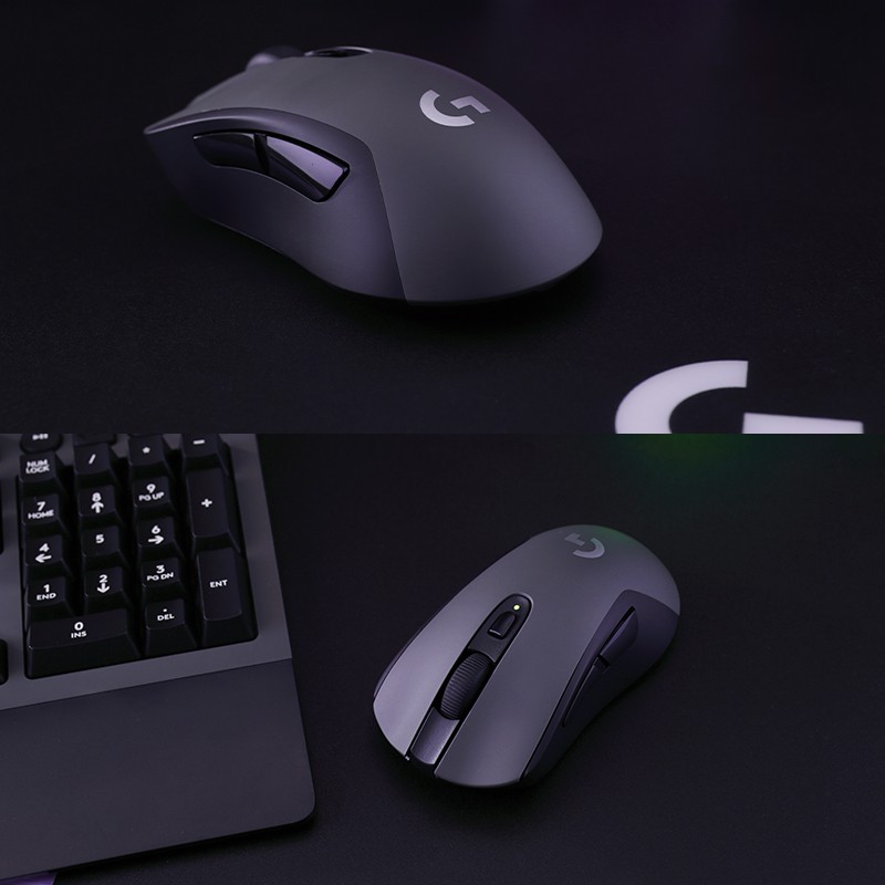 Logitech ของแท้ g603 สำนักงานเล่นเกมบลูทู ธ เมาส์ไร้สาย กินไก่มาโคร lol ...