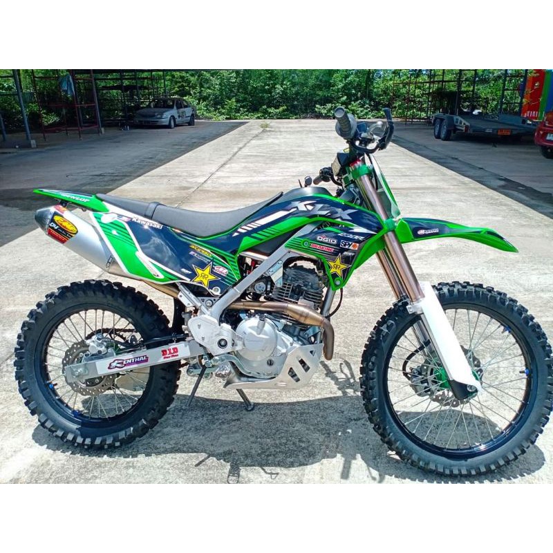 โช็คหน้าupside down โช็คหัวกลับ โช็คหน้าKLX140G KLX150BF KLX230 KLX250 | Shopee Thailand