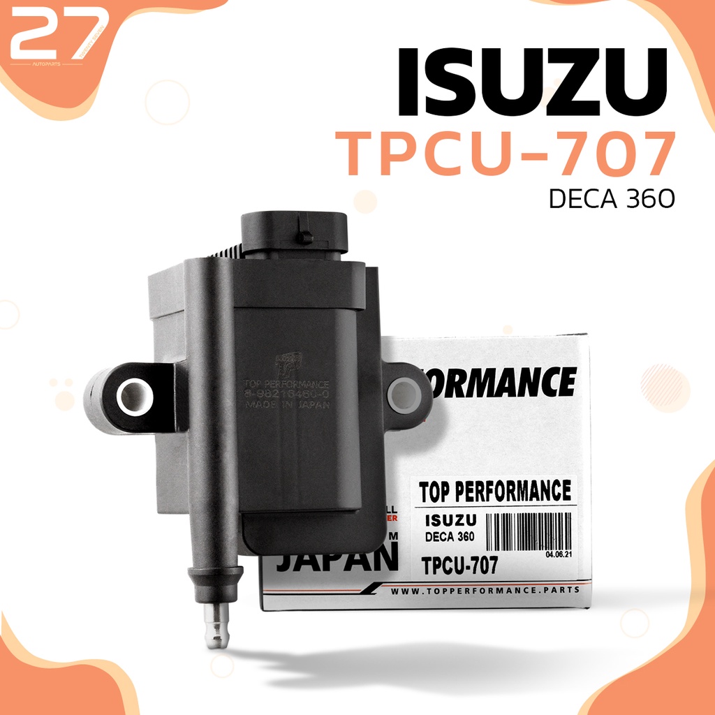 คอยล์จุดระเบิด ISUZU DECA 360 / 6UZ1 ตรงรุ่น 100% - TPCU-707 - TOP ...