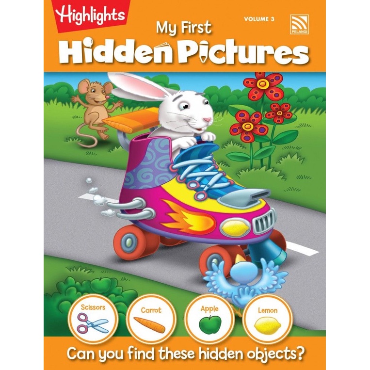 Highlights My First Hidden Pictures Vol 3 - หนังสือภาพซ้อนซ่อนหาภาษา ... Highlights My First Hidden Pictures Vol 3 - หนังสือภาพซ้อนซ่อนหาภาษา ...
