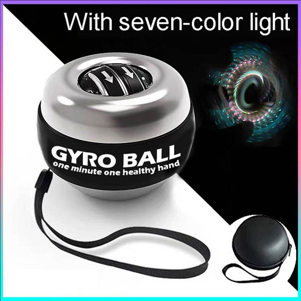 USNOW Fitness Equipment Gyroscopic Powerball Stronger Arm Fingers Wrist ...