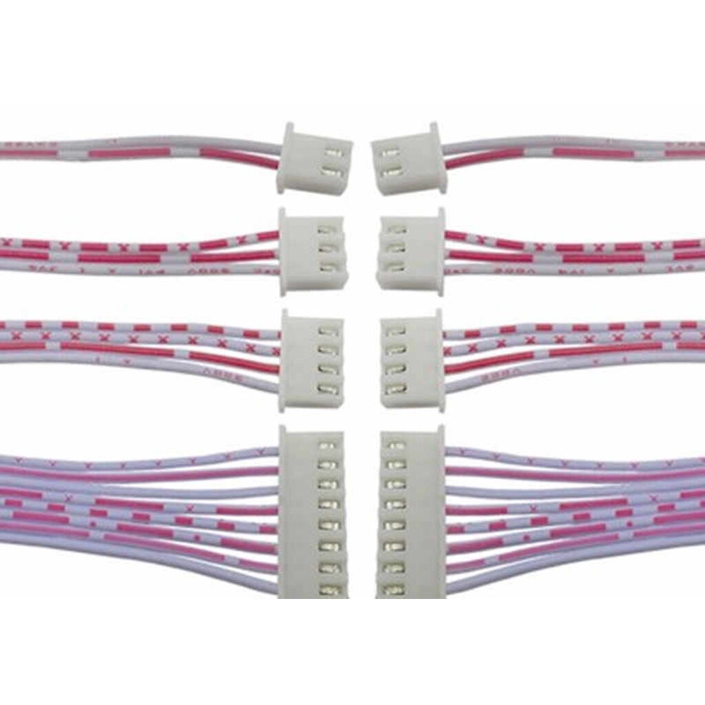 สาย JST XH 2.54mm connector สองหัว ยาว 100mm [2p/3p/4p/5p/6p/7p/8p/9p/10p/11p/12p] | Shopee Thailand