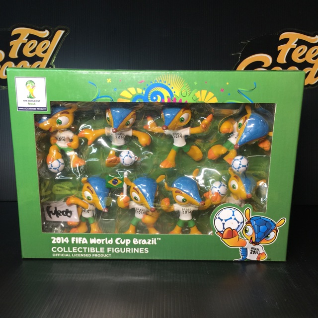 โมเดลลิขสิทธิ์แท้มัสค๊อสบอลโลก 2014 Figure Mascot World Cup 2014 ...