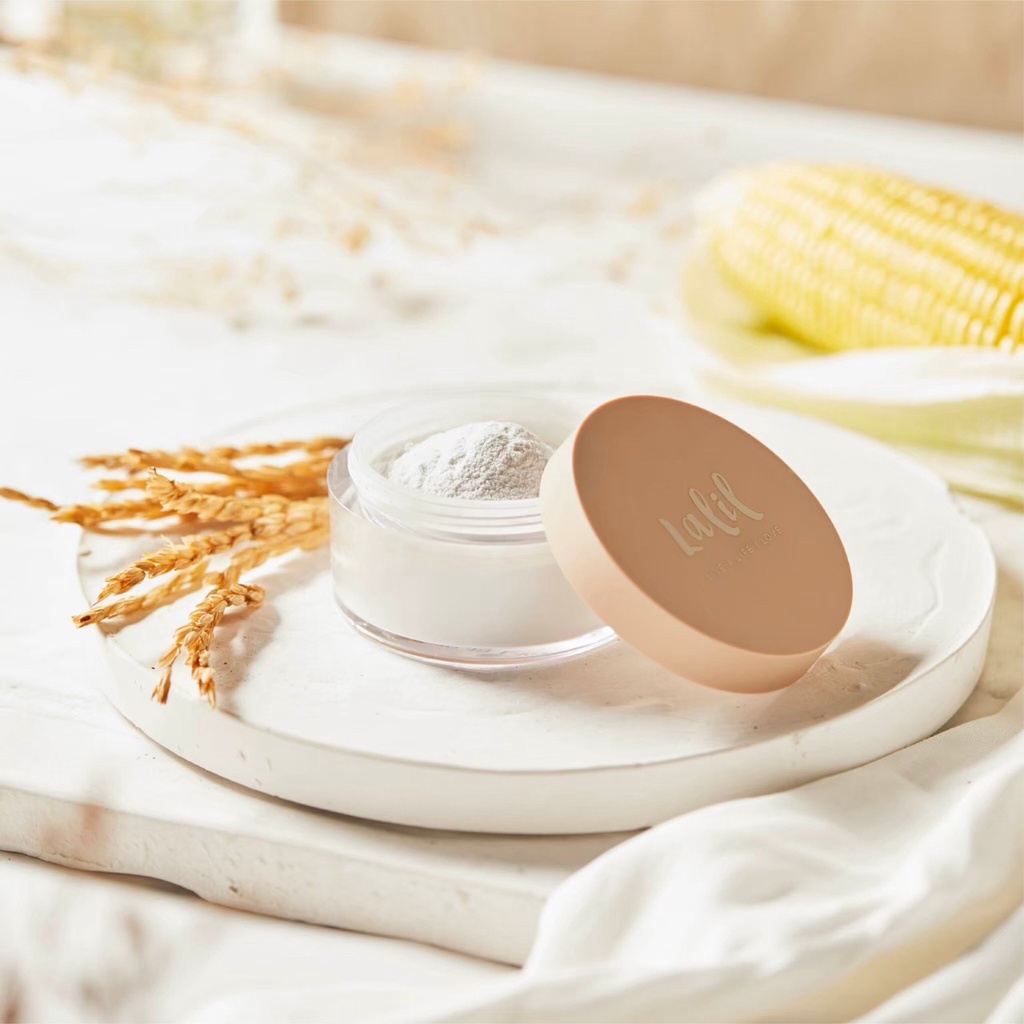 LALIL Talc-free Translucent Loose Powder (บรรจุพัฟในตลับ) - แป้งฝุ่นไร้ ...