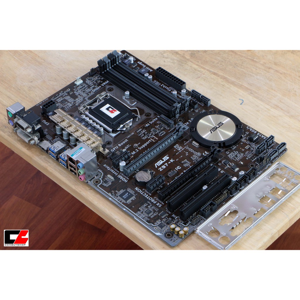MB ASUS Z97-K LGA1150 [ Support M2 / รองรับ CPU เจน 4 ทุกรุ่น ...