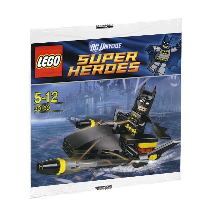 30160 : LEGO DC Super Heroes Batman Jetski Polybag (ซองยับ) | Shopee ...